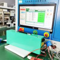 China 57.6V 25Ah Lithium Golf Cart Battery LiFePO4 Portable Green Metal Case for sale