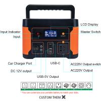 China OEM Portable Power Station Battery Support Wireless Charging For Phone for sale