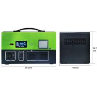 China 1000W 1177Wh LiFePO4 Portable Power Station Mobile Rechargeable Solar Generator for sale