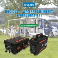 China LiFePO4 Portable Power Station 12V 100Ah 1280Wh for Fishing Boat Energy Backup for sale
