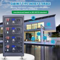 China Lithium Ion Battery Energy Storage Cabinet 48V 800Ah 40KW 40.96KWh for sale