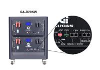 China 48V 400Ah LiFePO4 Energy Storage Cabinet 20kWh with BMS Smart Monitoring for Solar for sale