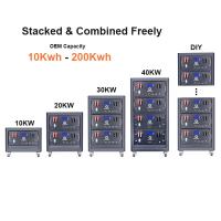 China 48V 400Ah LiFePO4 Energy Storage Cabinet 20kWh with BMS Smart Monitoring for Solar for sale