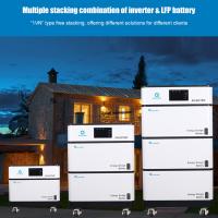 China Stacking LiFePO4 All In One Inverter Battery 20KW 30KW 40KW 50KW 48V for sale