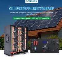 China LifePO4 Energy Storage Cabinet Lithium Battery 48V 10KW 200Ah Stackable In Rack for sale