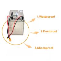 China IP68 Waterproof Practical Li Ion LifePO4 , 24V Lithium Phosphate Battery for sale