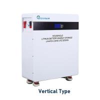 China 51.2V 10kWh 200Ah LiFePO4 Vertical Home Battery for Solar Energy Storage for sale