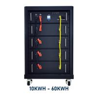 China Stackable LiFePO4 High Voltage Lithium Battery 102.4V-614V 50Ah-800Ah for 3 Phase Inverter for sale