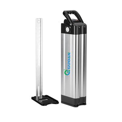 China Handheld Lithium Electric Bicycle Battery 36 Volt 48 Volt Rechargeable for sale