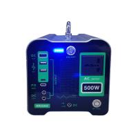 China 500W Portable Power Station 500Wh Lithium Battery Emergency Solar Generator for Camping Travel for sale