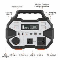 China LFP 500W Portable Power Station Battery For Outdoor Camping UPS for sale