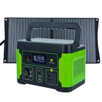 China Lithium Portable Power Station Battery 600W AC DC Output With Solar Charging for sale