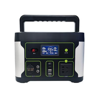 China 500W 1KW Portable Power Supply For Camping Durable 2000 Plus Cycles for sale
