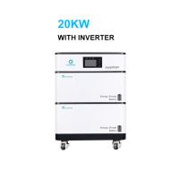 China 51.2V 20kWh LiFePO4 Solar Battery Storage System with Inverter for Home Backup for sale
