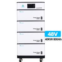 China 48V 40kW 800Ah LiFePO4 Battery Pack with Inverter for Home Energy Storage for sale