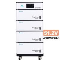 China 51.2V 800Ah LiFePO4 Home Energy Storage Battery with Inverter 40kW for sale