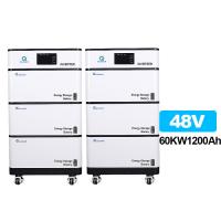 China 48V 60KW 1200Ah LiFePO4 Stacked Home Inverter Battery All-in-One Energy Storage System for sale