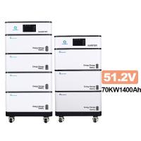 China 70kW 51.2V LiFePO4 All-in-One Solar Inverter Battery Energy Storage System for Home for sale