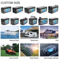China 12V 150Ah LiFePO4 Deep Cycle Battery Pack for RV Marine Solar Energy Storage for sale