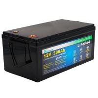 China Deep Cycle Portable LifePO4 Battery Pack 12V 300Ah Rechargeable for sale