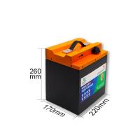 China 48V 25Ah LiFePO4 Electric Motorcycle Battery Custom Pack Long Cycle Life for sale