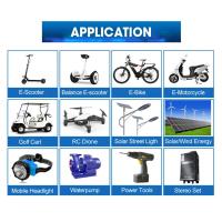 China Detachable Electric Bicycle Battery 36V 7.4Ah LiFePO4 Long Cycle Life 500-2000 Cycles for sale