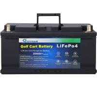 China 60V Golf Trolley Lithium Battery , Handheld 72 Volt Lithium Golf Cart Battery for sale