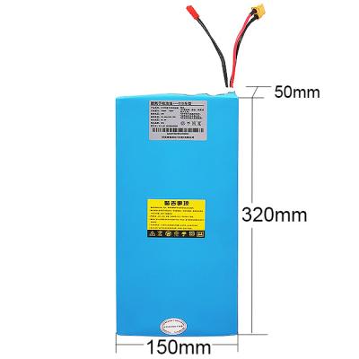China 48V 10.4Ah LiFePO4 Electric Scooter Battery Pack 18650 Cells 500-2000 Cycles for sale