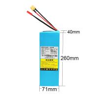 China Custom 36V 5.2Ah LiFePO4 Electric Scooter Battery Pack with Blue Leather Bag for sale