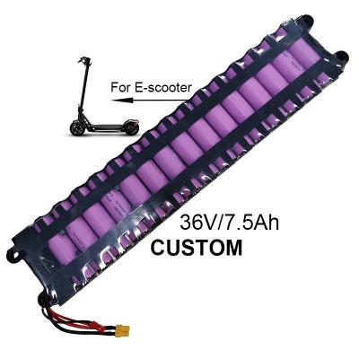China 500 Cycle 36V Scooter Battery Wholesales , E Scooter Lithium Battery Replacement for sale