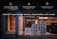 China 50KWH 51.2V LiFePO4 Solar Battery Storage System 6000 Cycles Residential for sale