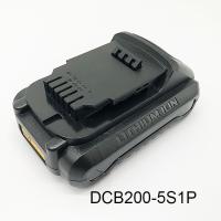 China DCB200 Hammer Drill Machine Battery , Durable Cordless Drill Battery for sale