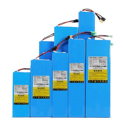 China Replacement Electric Scooter Battery 24V 36V 48V 5.2Ah to 31.2Ah Customizable for sale