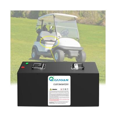 China Custom 48V 72V LiFePO4 Battery Pack for Golf Cart Electric Vehicle Tricycle for sale