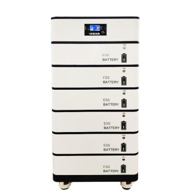 China GUOAN High Voltage Lithium Battery 51.2V 100Ah 5.12KWh LiFePO4 Energy Storage for sale