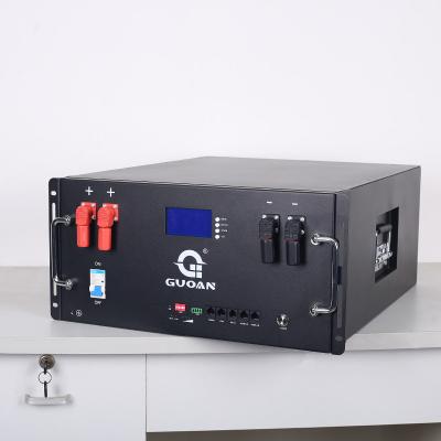 China 5U Desktop Energy Storage Cabinet 48V 200Ah LiFePO4 Battery Pack 10kWh for Solar System for sale