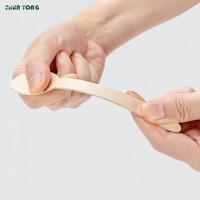 China Individually Wrapped Disposable Wooden Dessert Spoons With Napkin Set 160mm OEM for sale