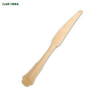 China Bulk 200mm Disposable Bamboo Cutlery Wooden Knife Eco Friendly for sale