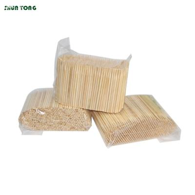 China Eco Bamboo Barbeque Skewers 150mm 6 Inch For Grills Appetizers for sale
