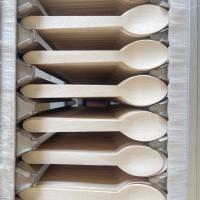 China Eco-Friendly 160mm Disposable Wooden Spoons — Biodegradable Cutlery for sale