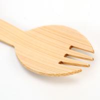 China Eco-friendly Disposable Bamboo Spork Wholesale for Camping and Catering for sale