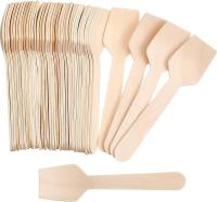 China 95mm Disposable Square Wooden Spoon – Eco Friendly Biodegradable Cutlery for sale