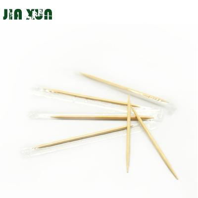 China Natural Disposable Bamboo & Wooden Toothpicks for Hygienic Food Service for sale