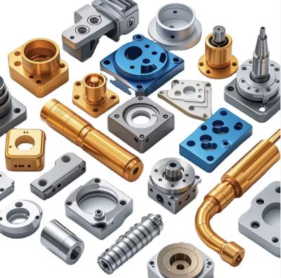China DHL UPS FedEx TNT Or Sea Shipping Brass CNC Machining Round Heat Resistant Custom Precision Brass Mechanical Components for sale
