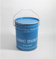 China UN Rated 5 Gallon Metal Pails For Inks With Lever Lock Ring Lid for sale