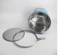 China UN Rated 5 Gallon Metal Pails For Inks With Lever Lock Ring Lid for sale
