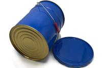 China Tinplate Solvent Bucket With Flower Edge Lid UN Rated 5 Gallon for sale