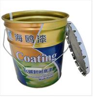 China UN Rated 5 Gallon Chemical Resistant Bucket With Castellated Lid for sale
