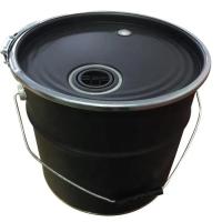 China Round Food Safe Metal Buckets 5 Gallon 0.28-0.42mm for sale