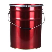 China 5 Gallon Open Head Steel Pail With Epoxy Phenolic Lining for sale